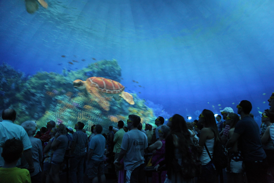 Turtle Trek - 360 Degrees 3D Dome - SeaWorld Orlando | kraftwerk.at